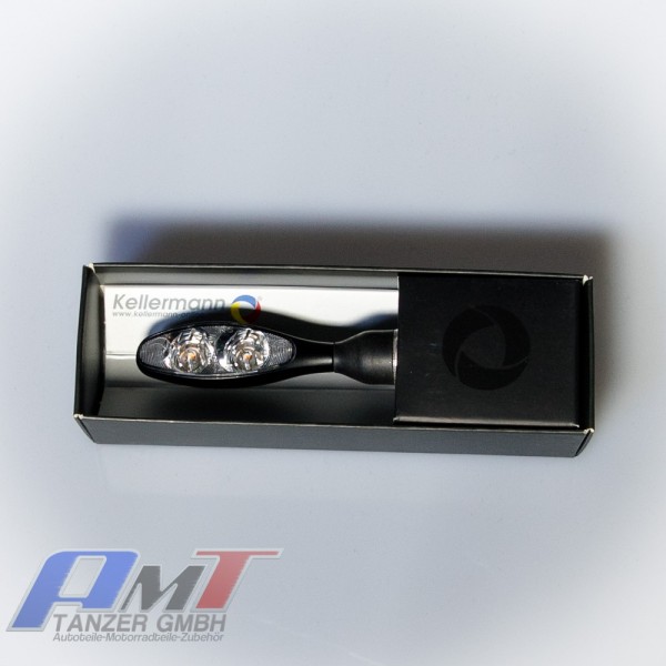 LED Kellermann Blinker 1000 Micro Extreme schwarz | Universalblinker | Blinker | Motorradteile ...