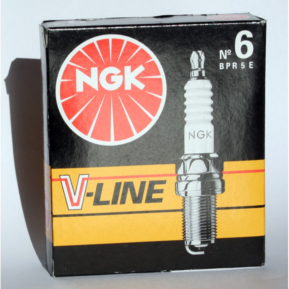 NGK Zündkerze BPR 5 E V-Line Nr. 6 - BPR5E VLINE 6 - 7281 - 4 Stück ...